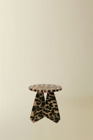 Riva Stool with Leopard Spots – House of RoRo