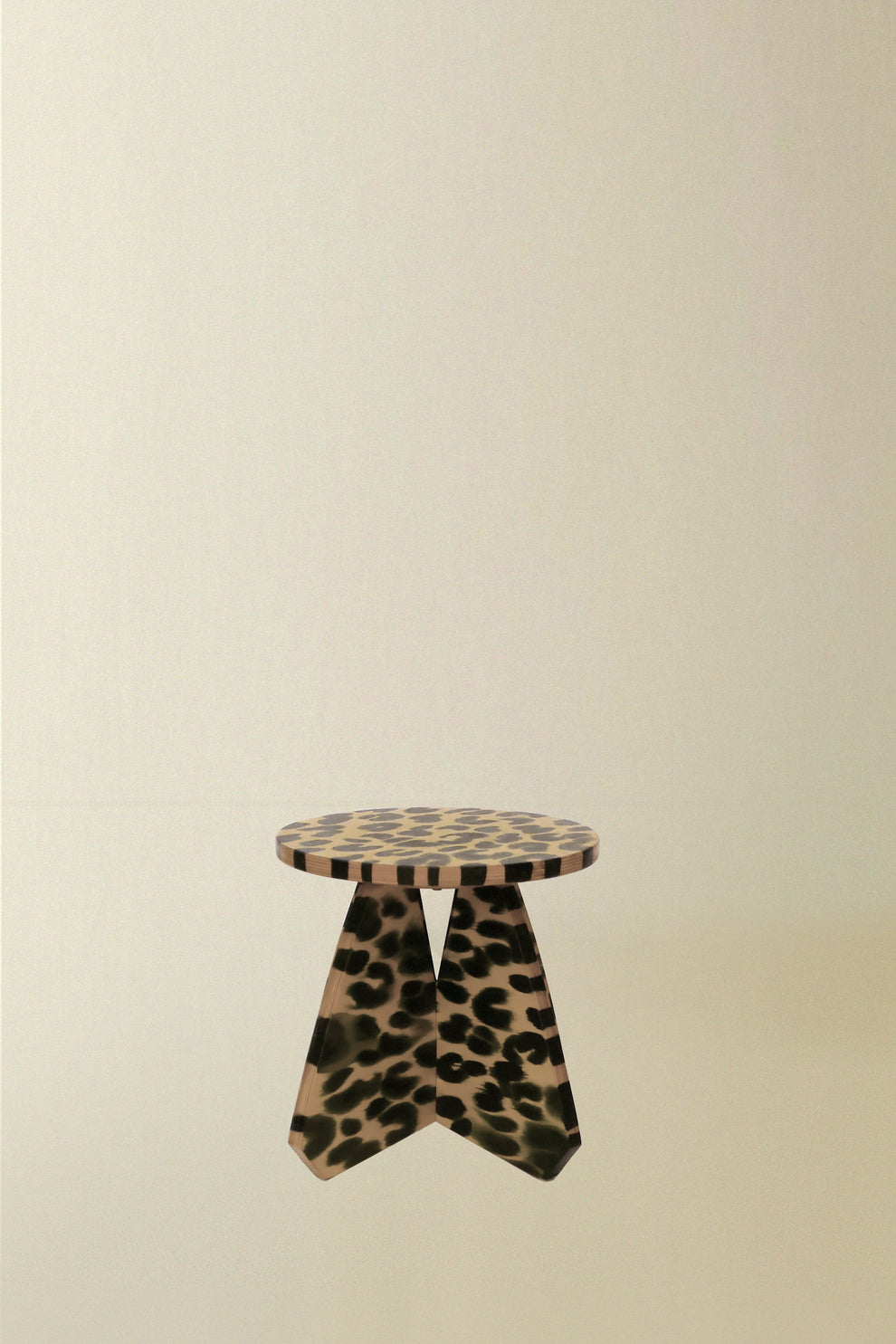 Riva Stool with Leopard Spots – House of RoRo