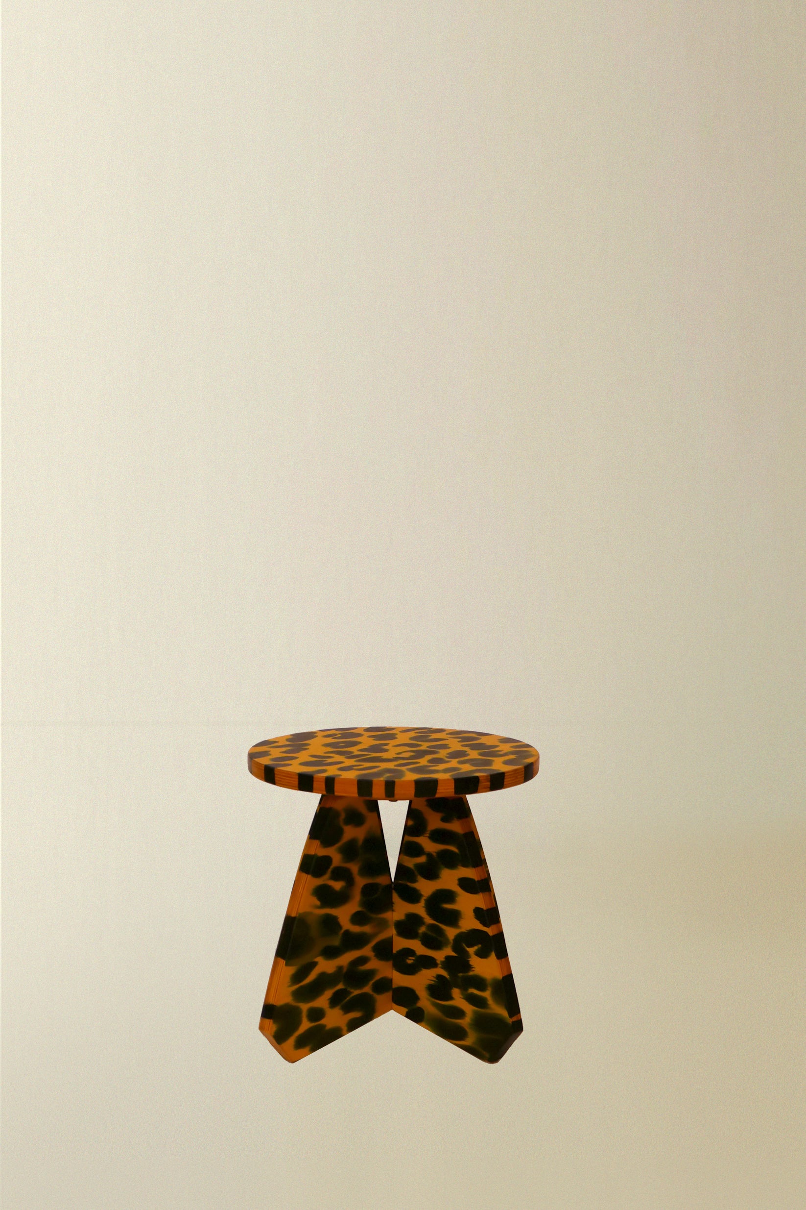 Riva Stool with Leopard Spots – House of RoRo